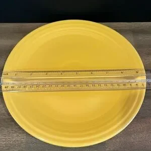Fiestaware | Dining | 2 Vintage Fiesta 9 Plates In Original Yellow ...